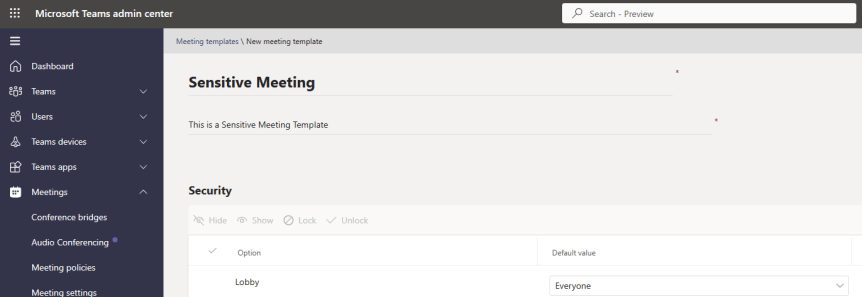 Teams Real Simple with Pictures: Teams Custom Meeting Templates with ...
